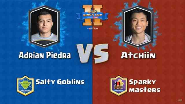 Adrian Piedra Battles Atchiin Clash Royale $200,000 King’s Cup