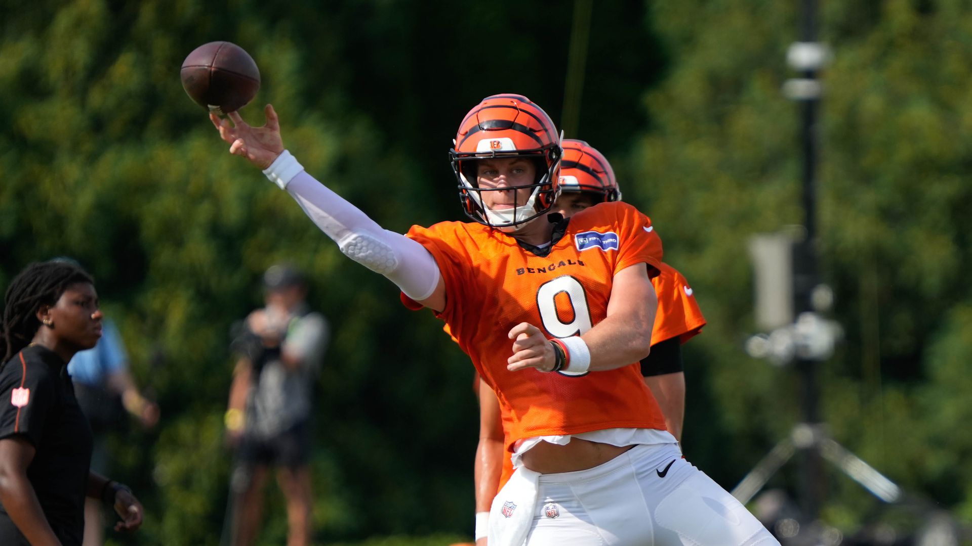 You’ll love hearing what Joe Burrow had to say following Bengals practice