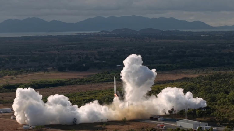 Australia's 1st Rocket Crashes 14 Seconds Into Maiden Flight