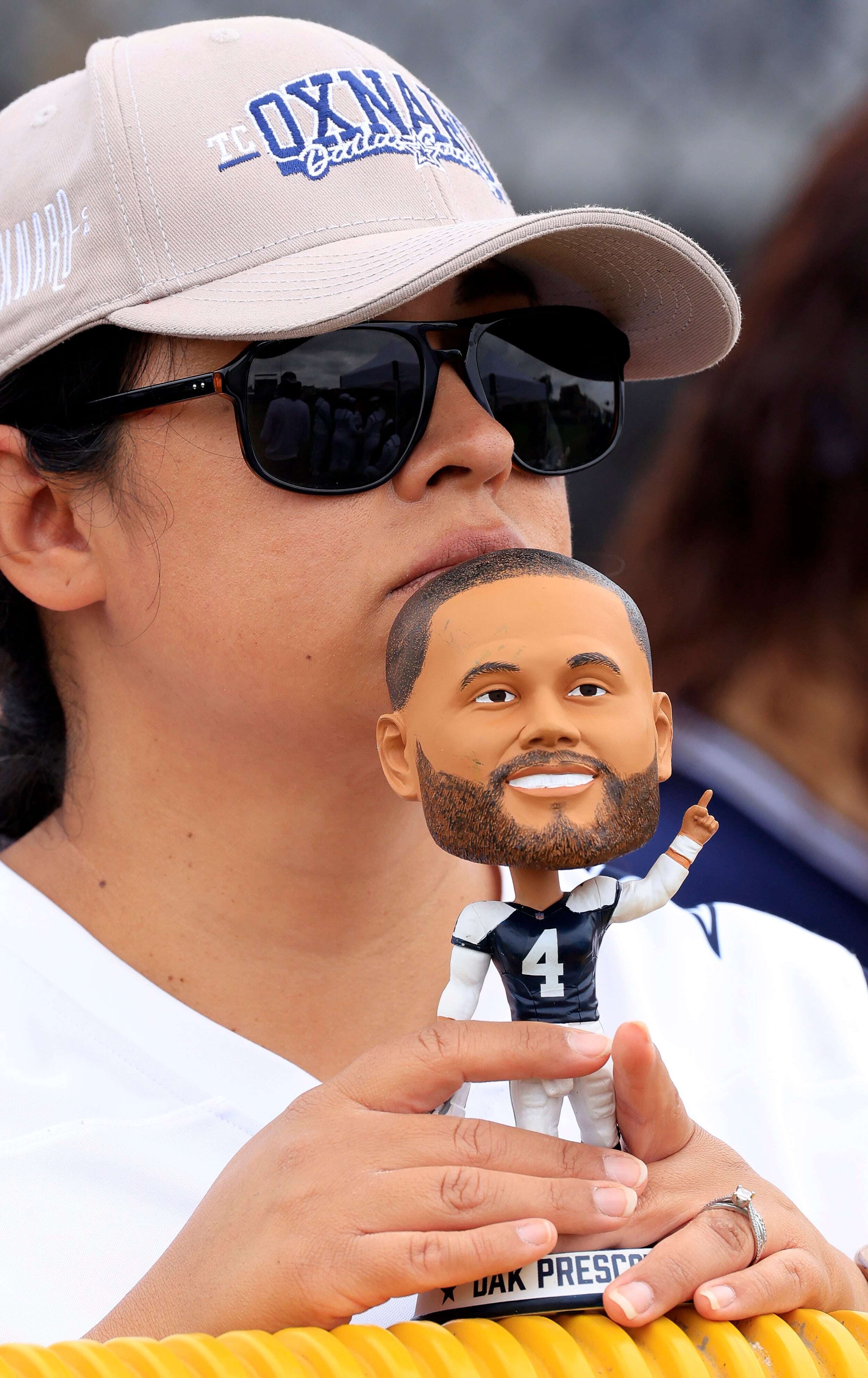 Cowboys fans make presence felt with big jump in attendance at camp ...