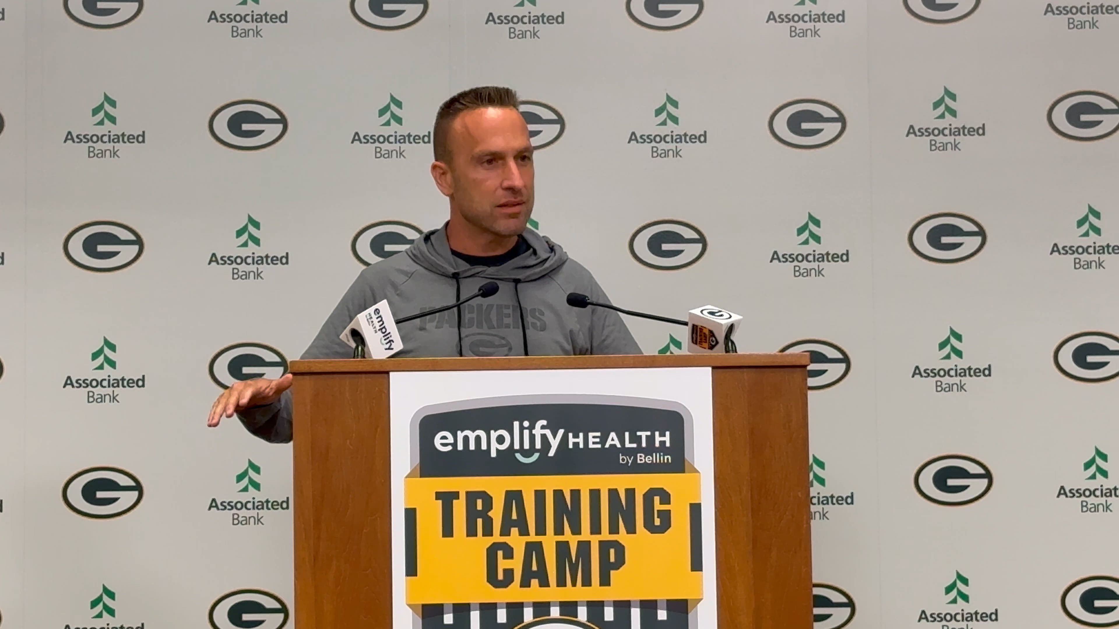 Packers Jeff Hafley on ‘Ball King’ Wendel Davis