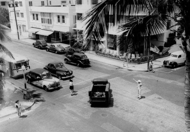 What did Collins Avenue look like before the hotels and condos? Take a look