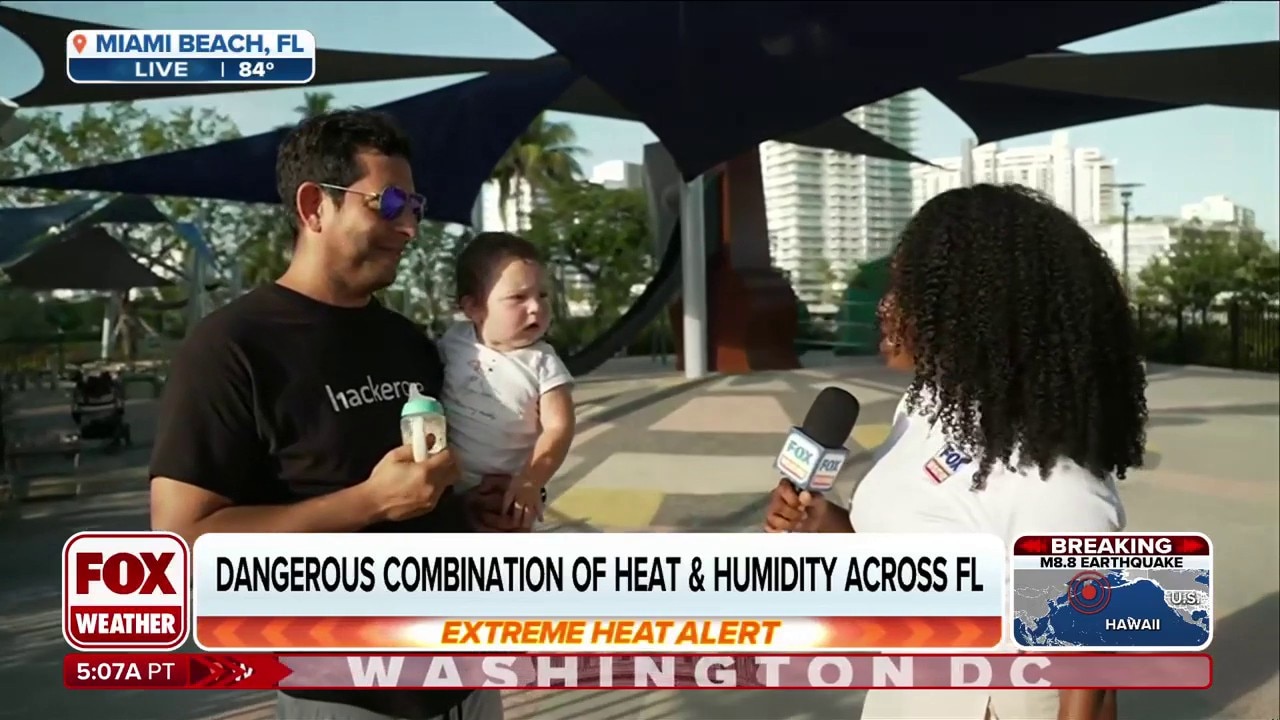 Extreme heat scorches millions across Florida