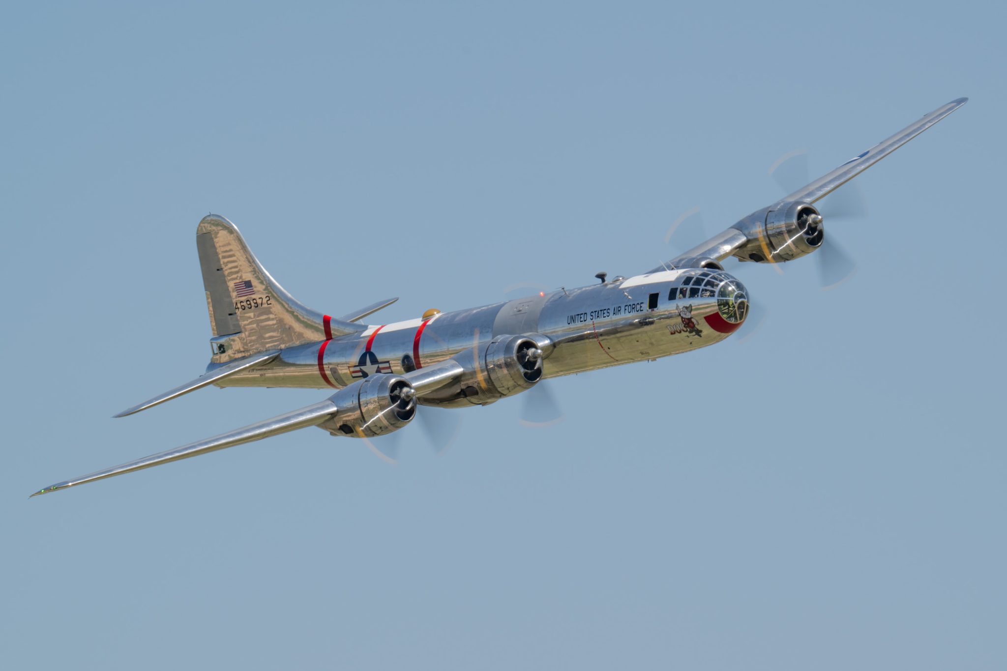 B-29 "Doc" to return to Spirit of St. Louis Air Show & STEM Expo in ...