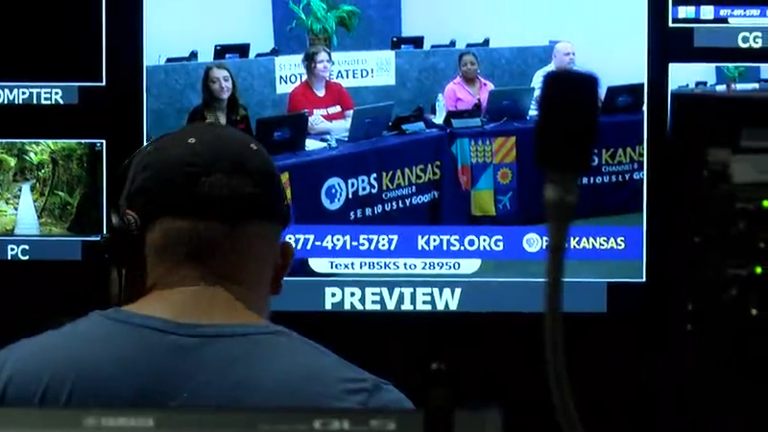 PBS Kansas holds emergency pledge drive after federal cuts