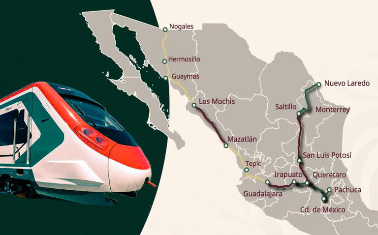 Avanza construcción del tren de pasajeros Saltillo–Nuevo Laredo