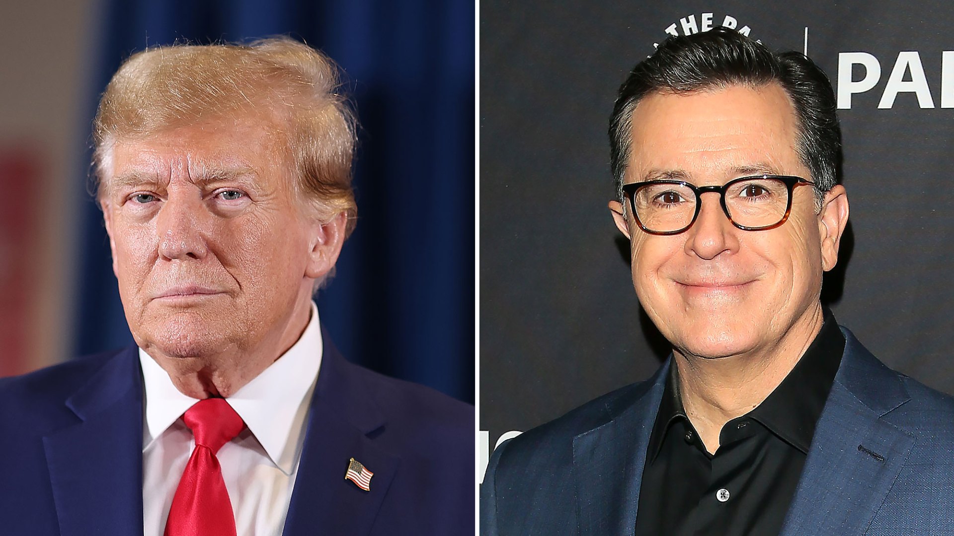 Trump Says He's Not Responsible for Colbert 'Late Show' Cancellation