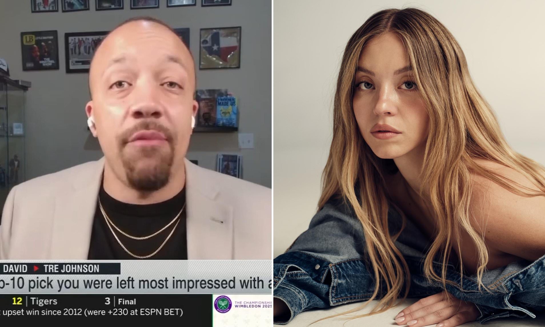 ESPN analyst piles in on woke backlash to Sydney Sweeney's 'racist ...