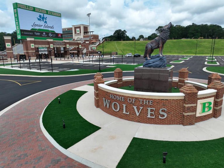 Take a look at Buford High School’s new $62 million football stadium