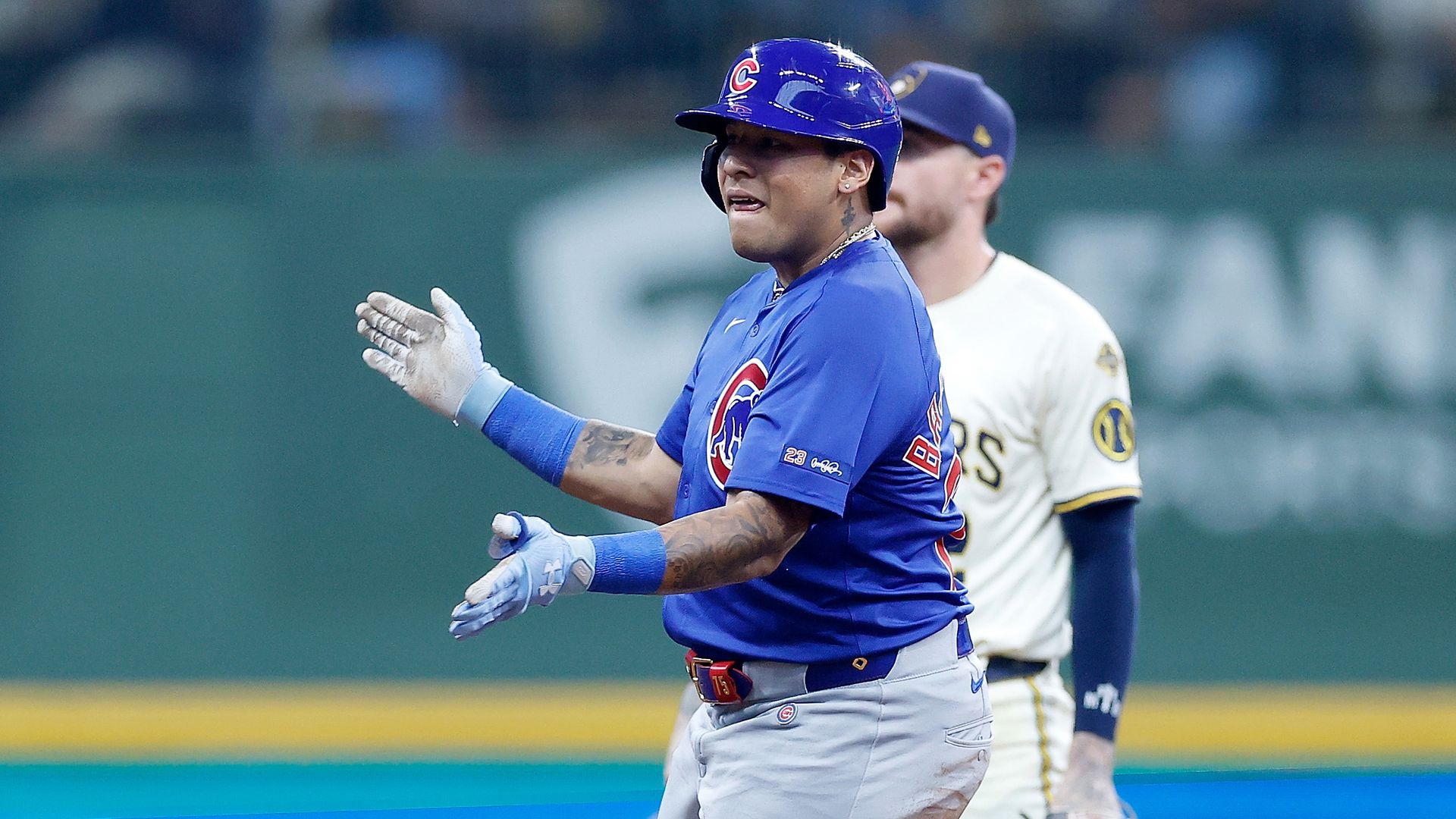 Cubs 10, Brewers 3: Moises Ballesteros and Kyle Tucker get it done