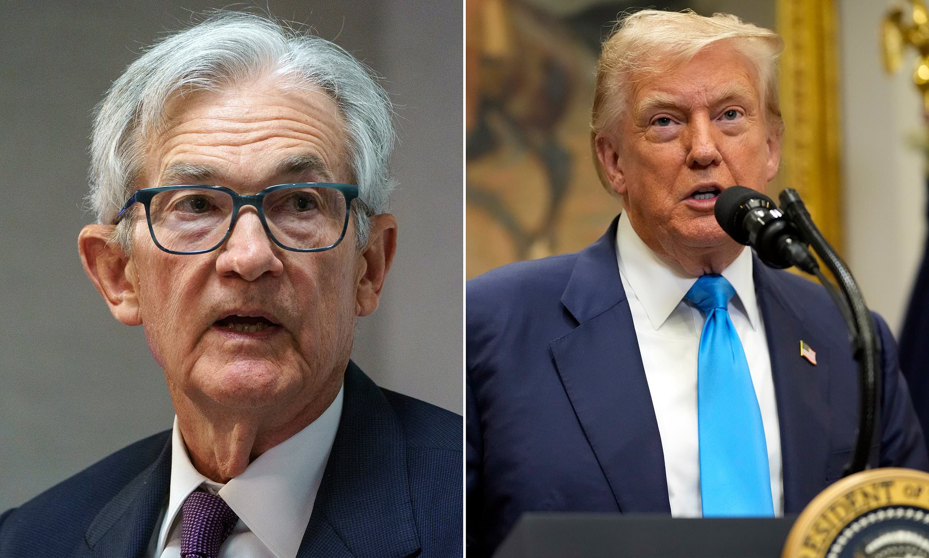Defiant Fed refuses to cut interest rates: Powell shrugs off Trump's ...