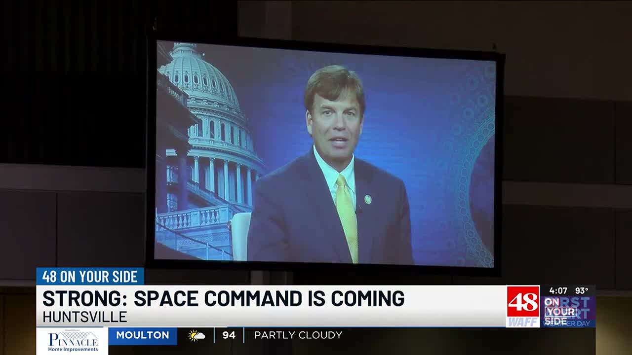 ‘I’m 100% sure it’s going to Redstone’: Congressman Dale Strong on ...