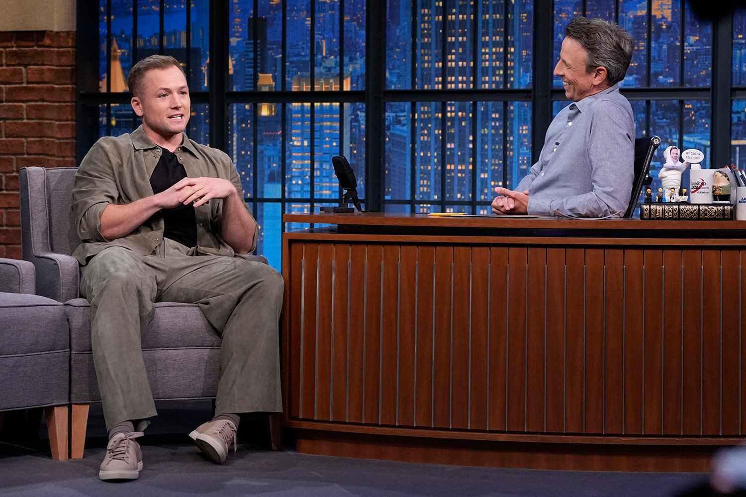 Taron Egerton almost got a neck tattoo for his new movie but panicked ...