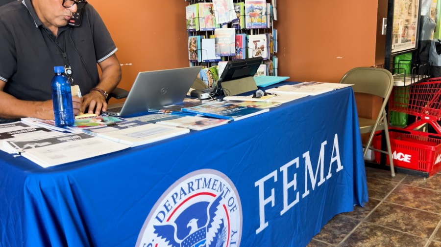 FEMA booth set up in Donelson to help with storm recovery