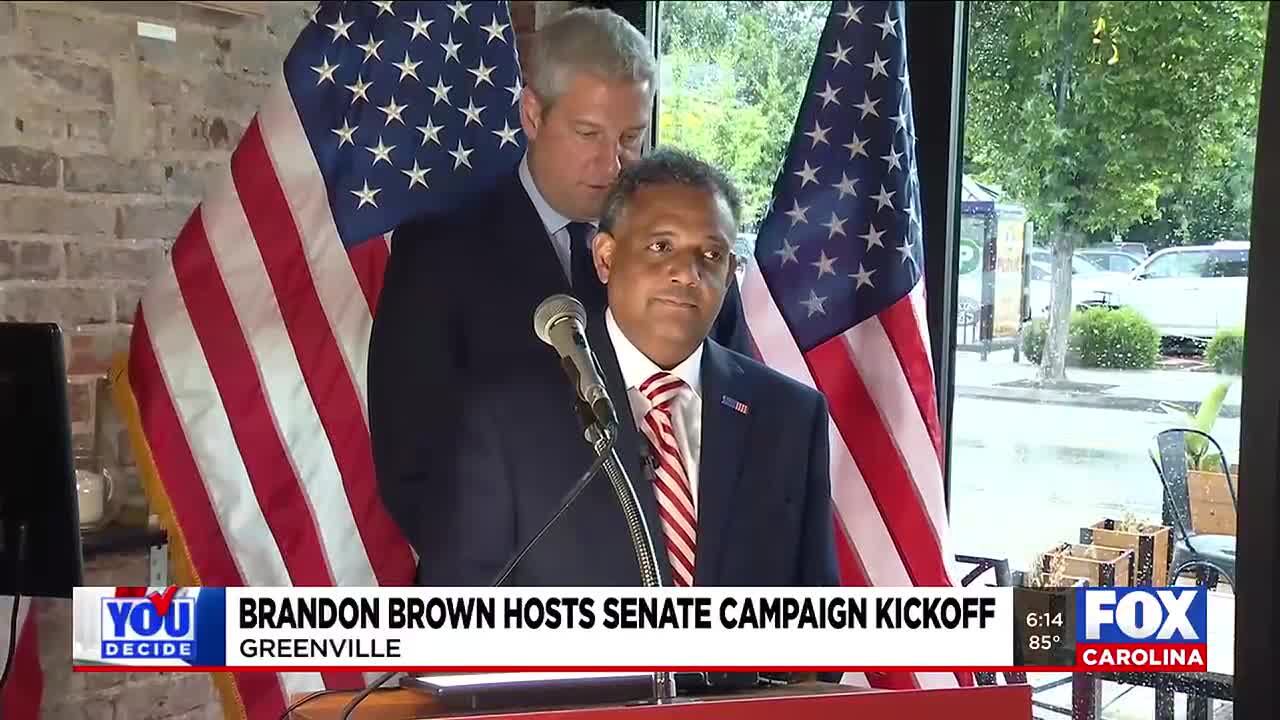 Brandon Brown launches campaign for Senate race