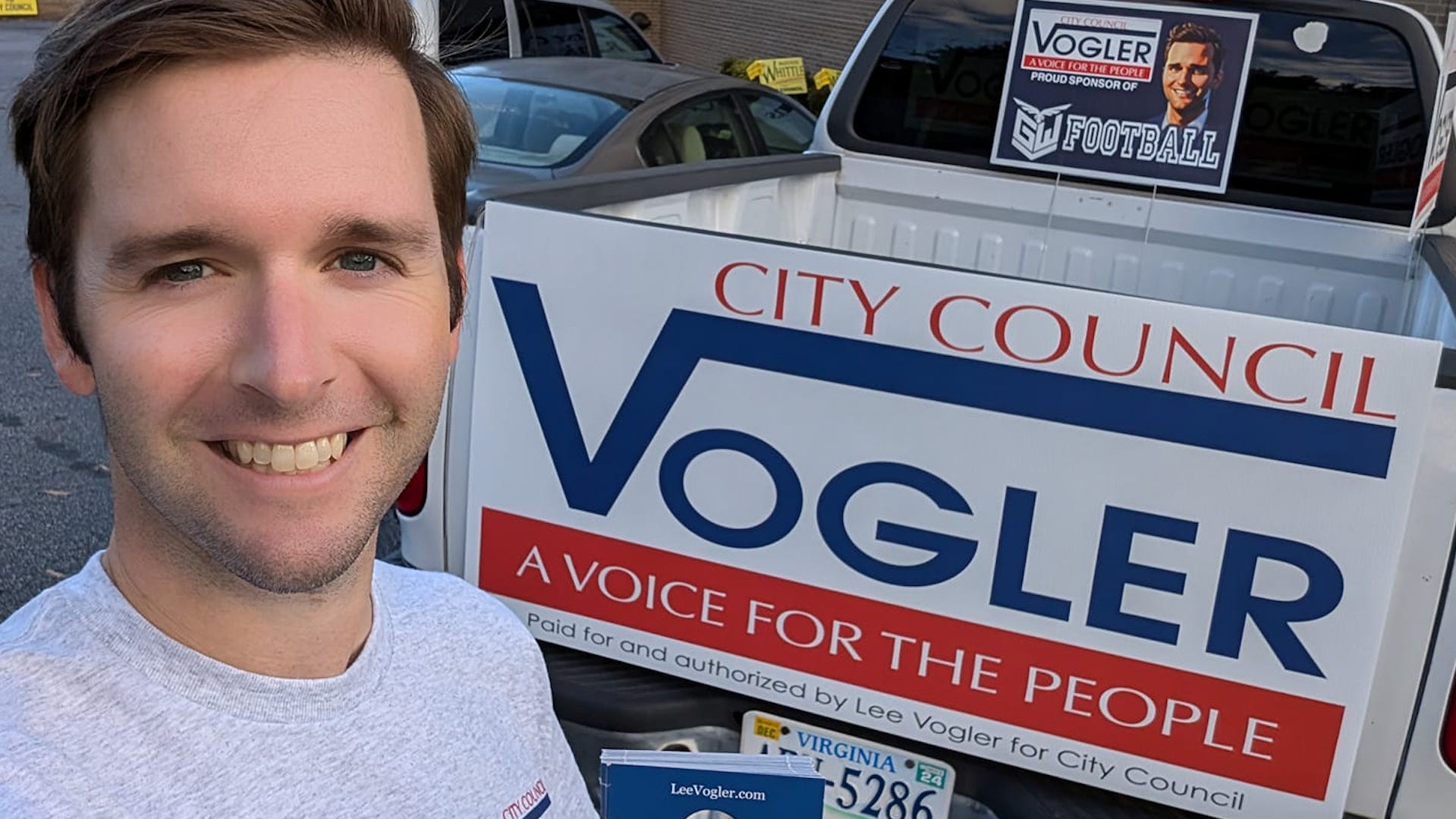 Virginia councilman Lee Vogler set on fire in workplace attack