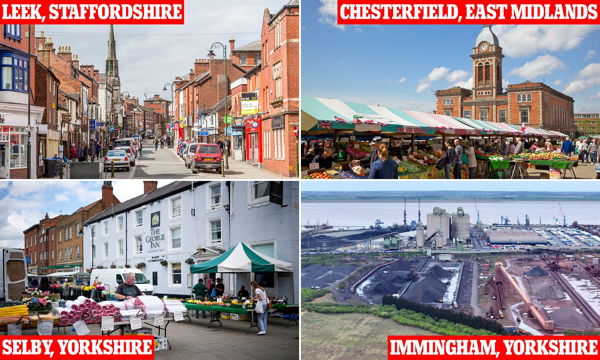 Revealed: The most and least expensive market towns for first-time buyers