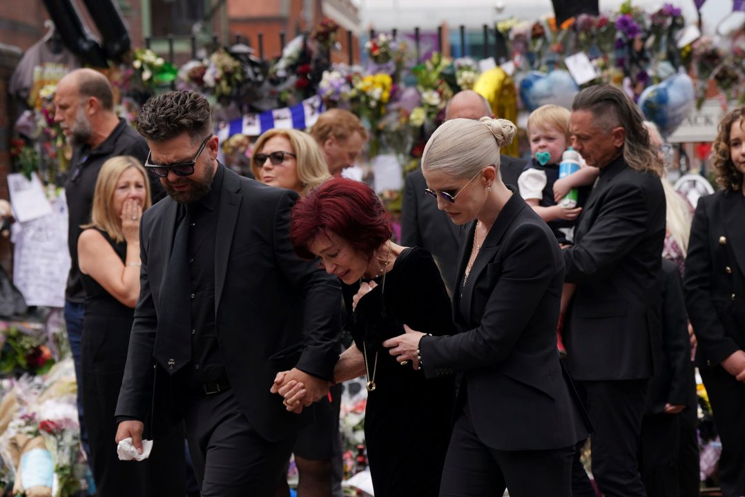 Ozzy Osbourne celebrated during funeral procession through Birmingham