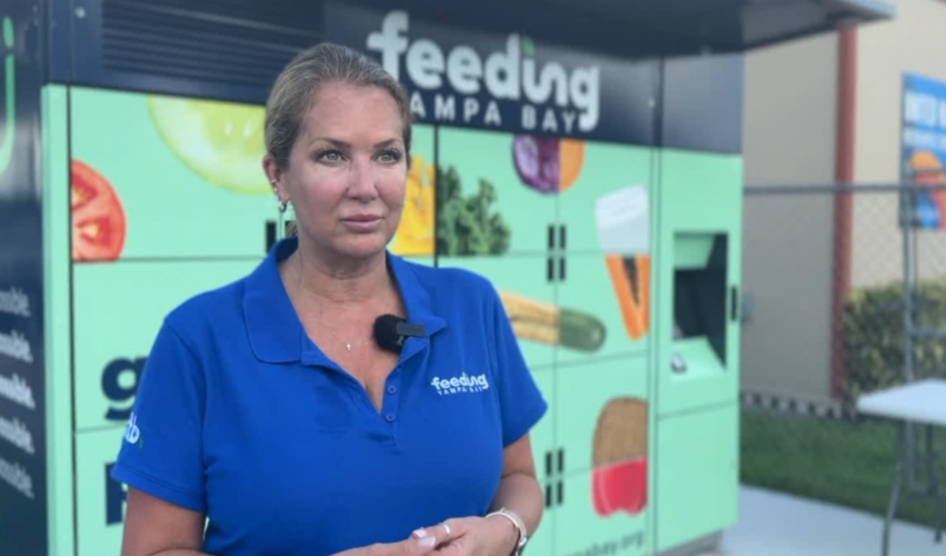 Feeding Tampa Bay launches new locker program in Sulphur Springs