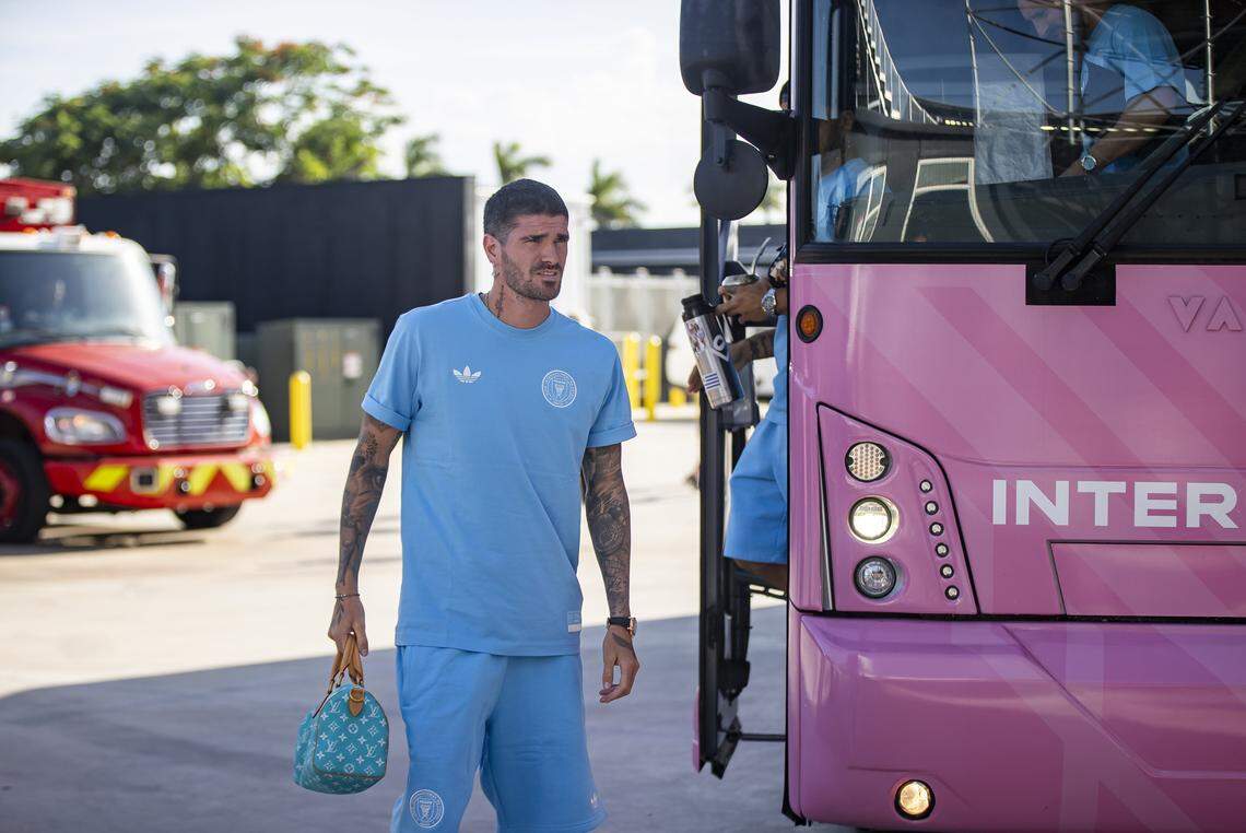 Rodrigo De Paul starting alongside Messi in Inter Miami's Leagues Cup ...