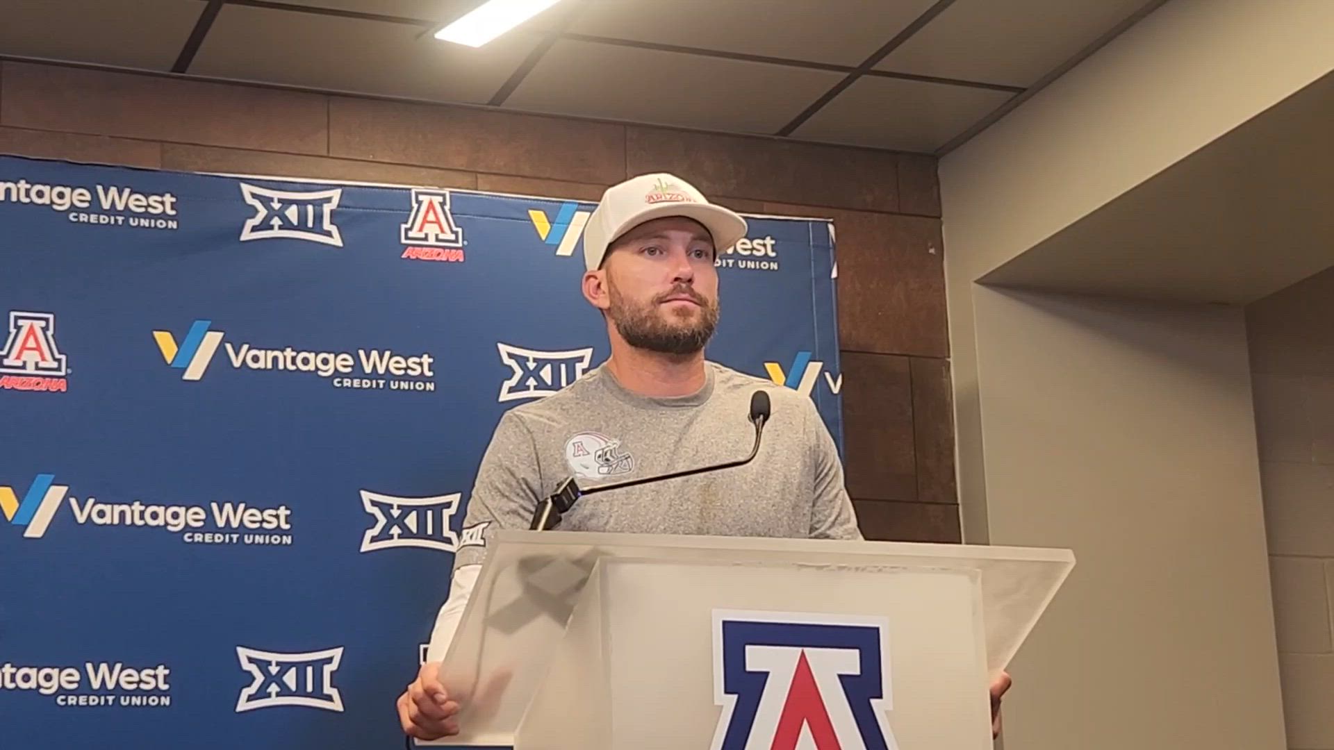 Arizona Wildcats OC Seth Doege on Braedyn Locke, the Backup QB Role