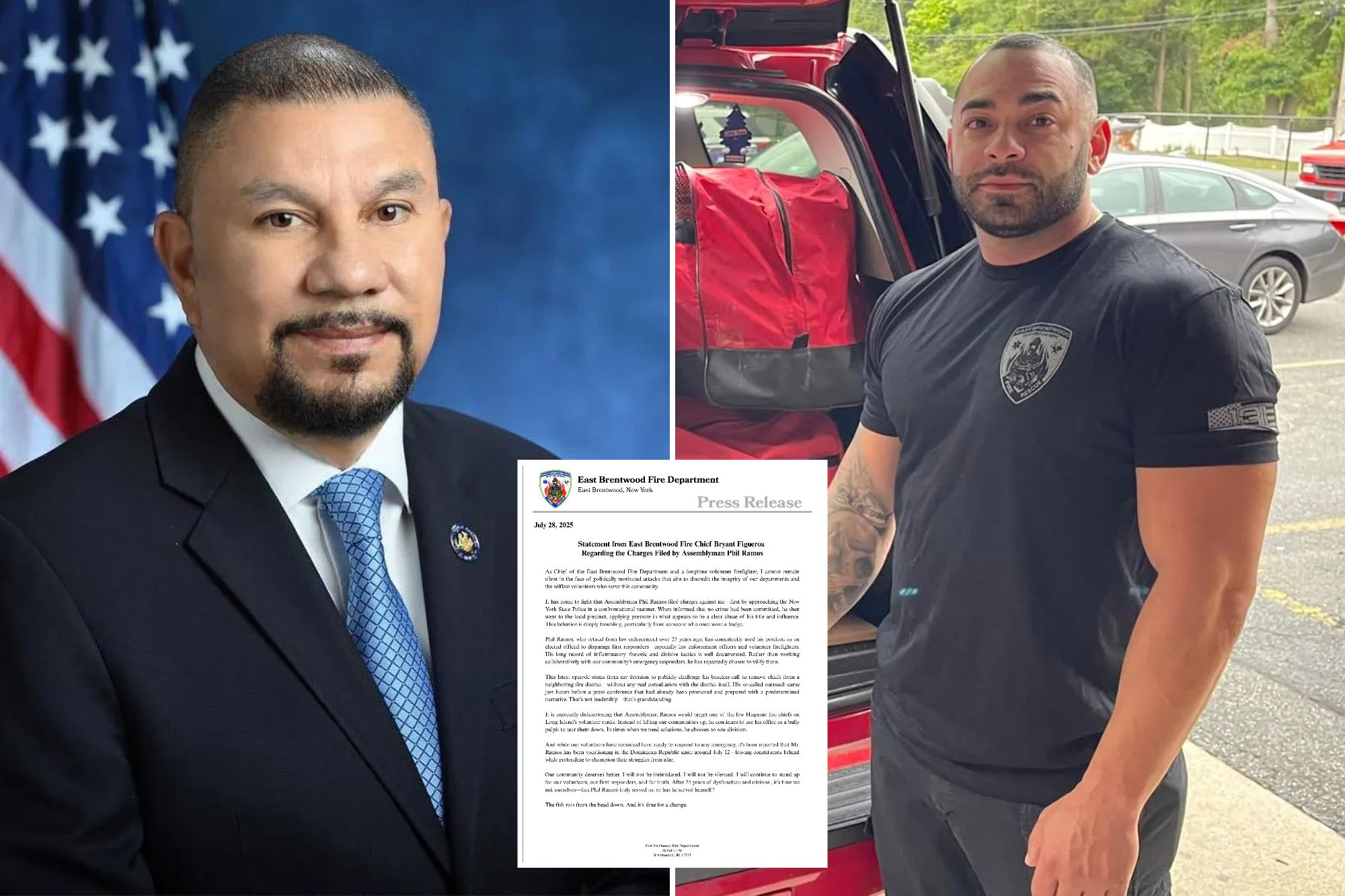 Long Island fire chief accused of storming state lawmaker’s office in ...