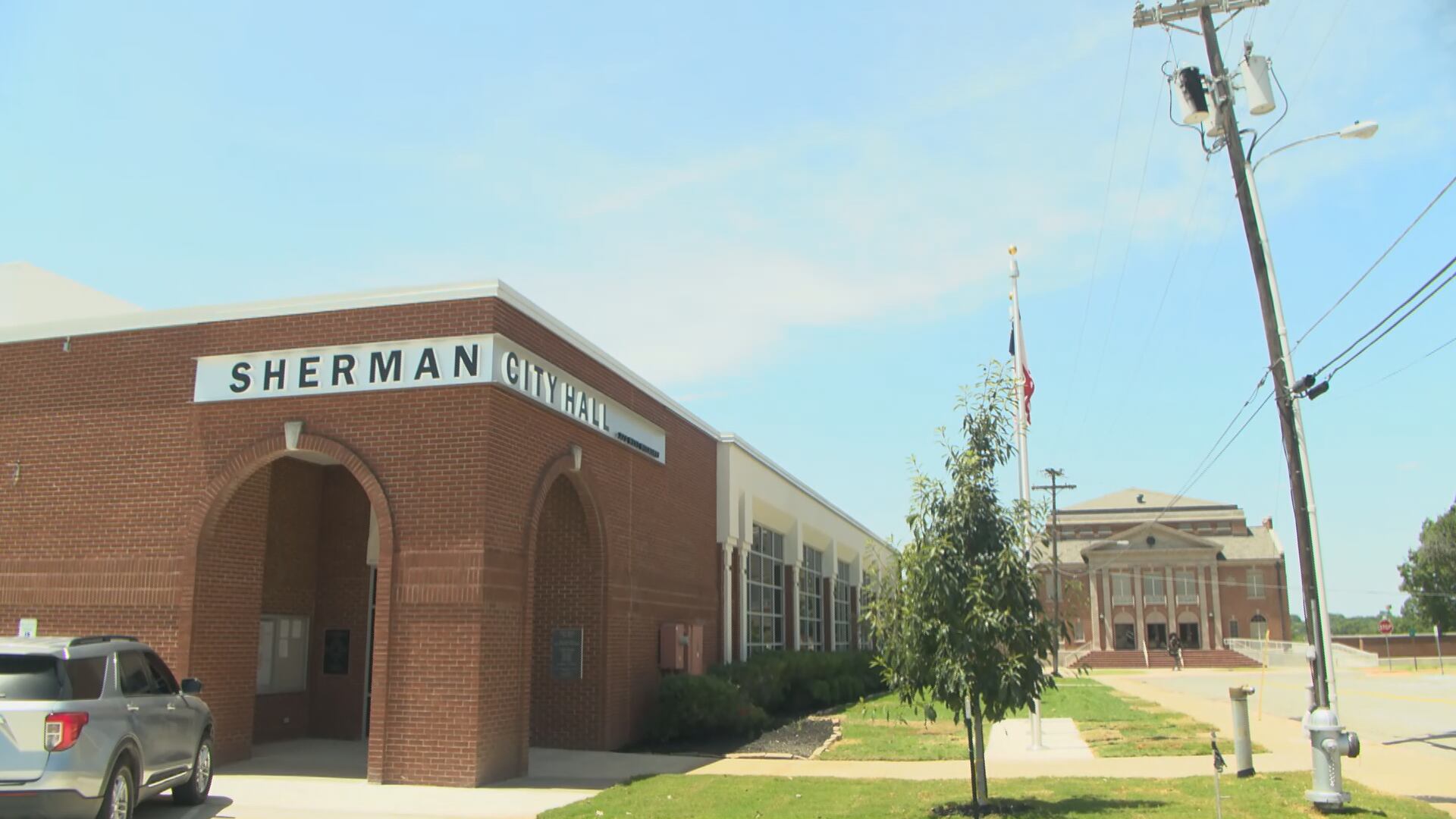 Sherman welcomes residents back to a renovated and more accessible city ...