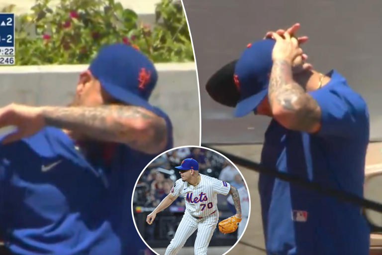 Jose Butto emotional as he learns Mets are trading him while sitting in ...