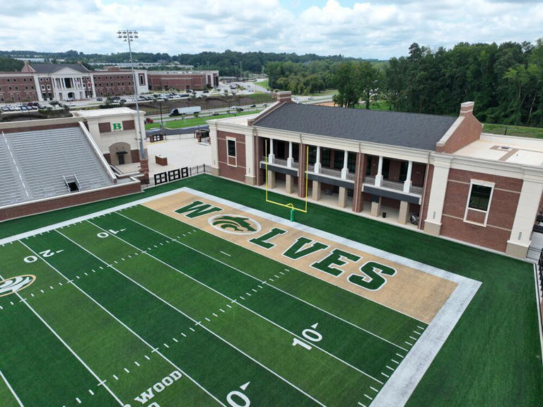 Take a look at Buford High School’s new $62 million football stadium
