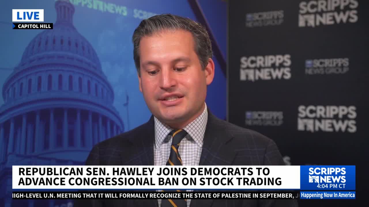 Senate advances legislation that would ban Congressional stock trading