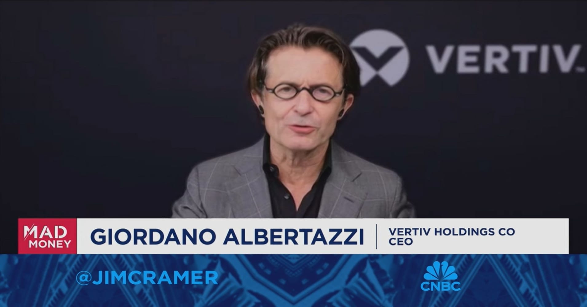 Vertiv Holding CEO Giordano Albertazzi: CoreWeave is an important ...