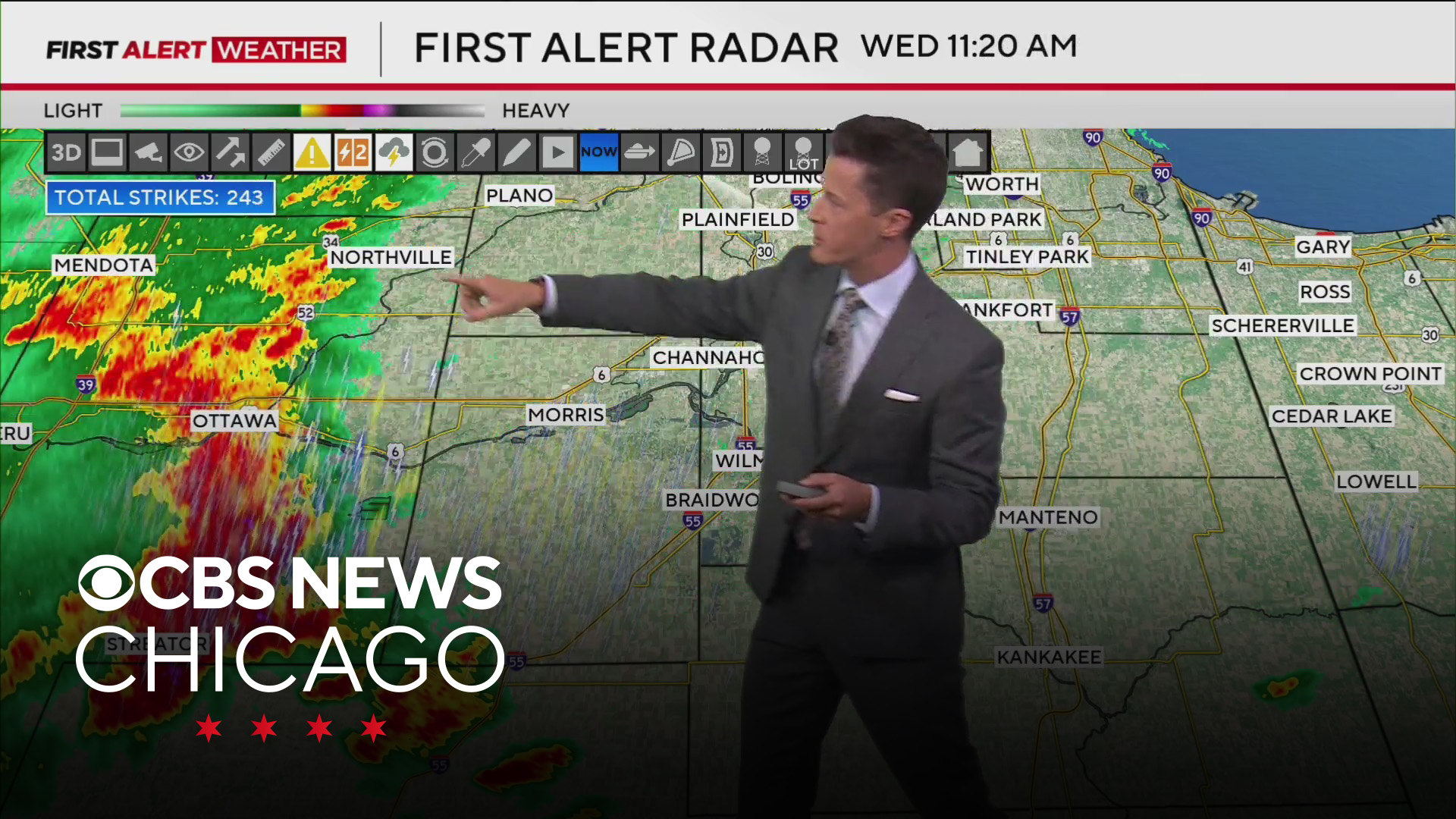 Heavy downpours from strong storms could cause flash flooding in ...