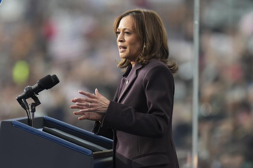 Kamala Harris says she is not running for California governor