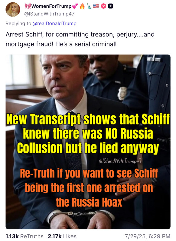 Trump floods Truth Social with memes calling to indict Obama, others