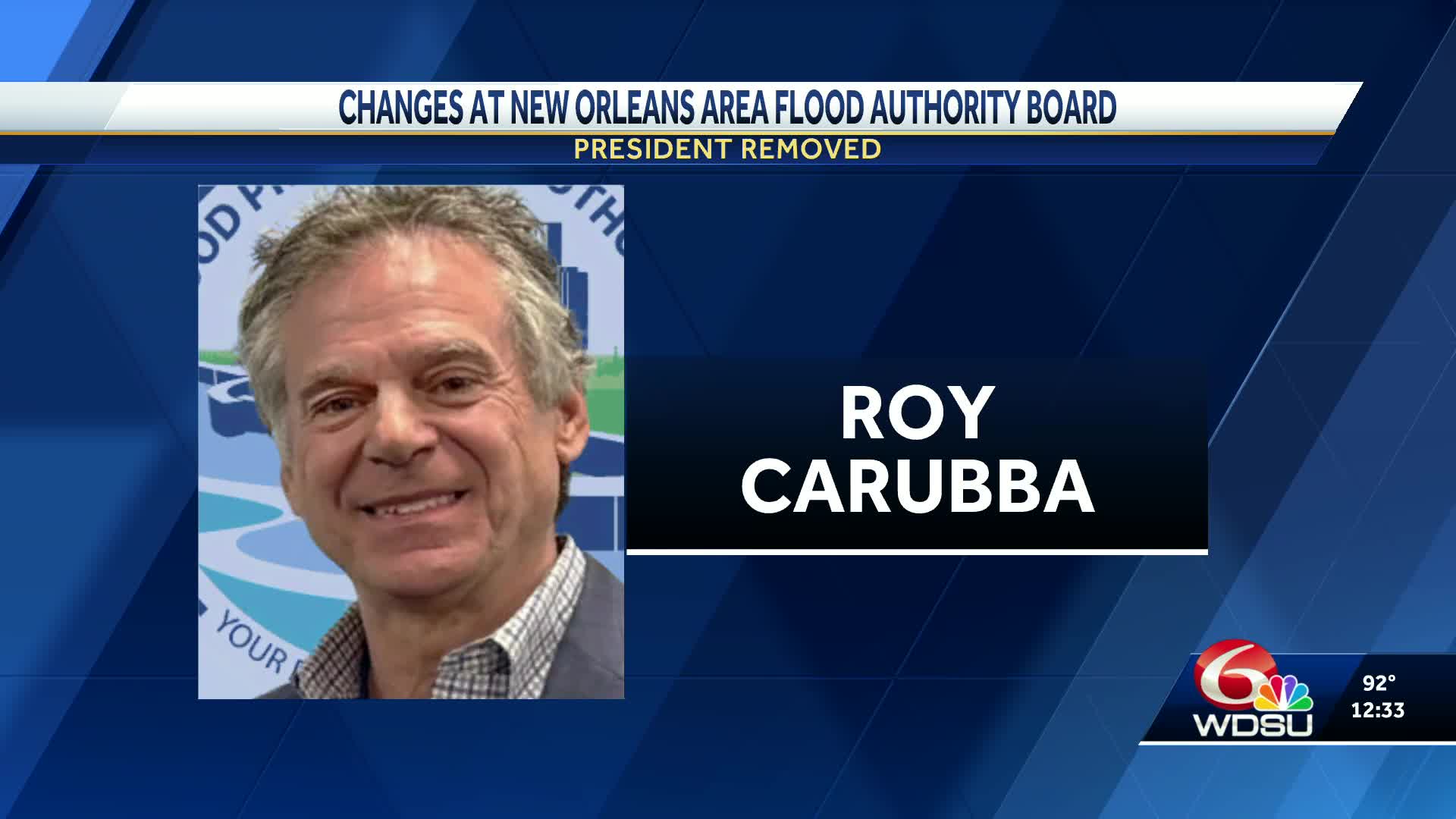 Southeast Louisiana Flood Protection Authority-East Board President Roy ...