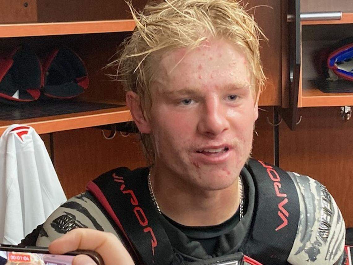 How Jackson Blake's new Hurricanes contract fits with growing NHL ...