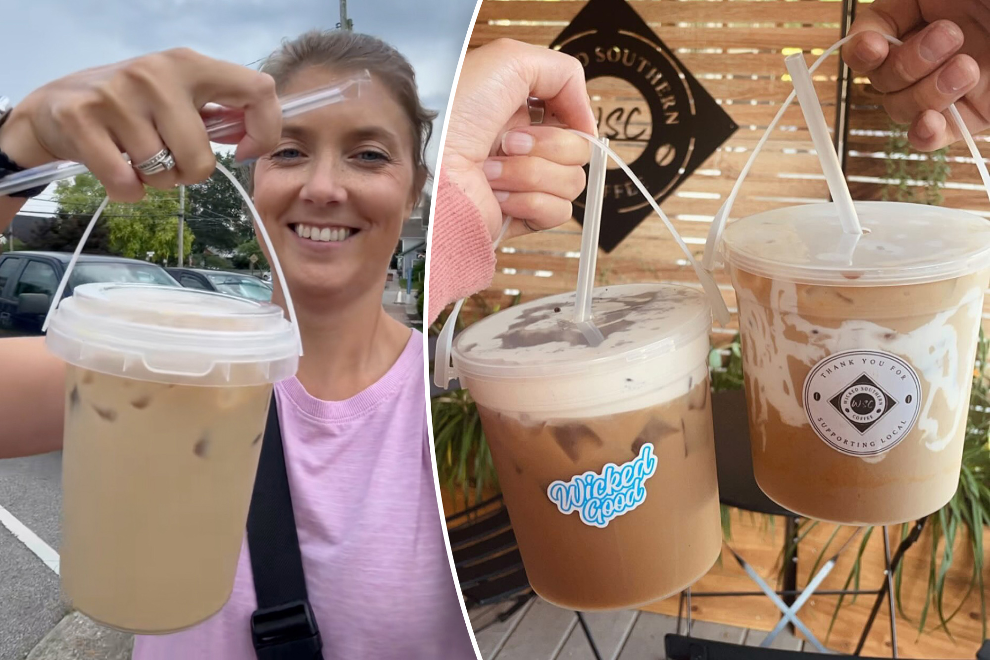 Coffee buckets are the latest kooky caffeine trend for jittery java ...