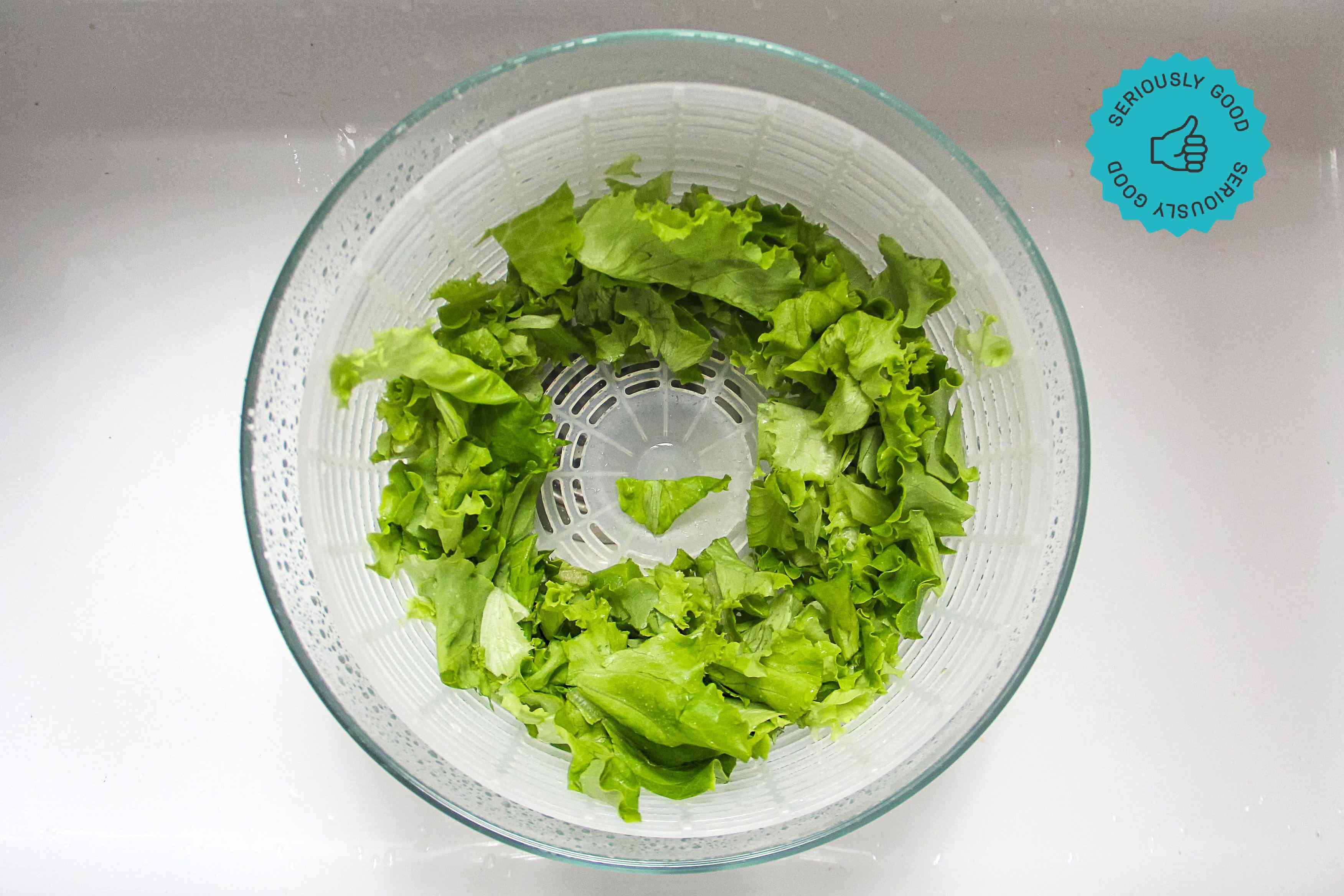 The Best Salad Spinner Doubles as a Serving Bowl