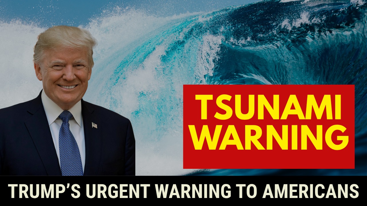 Trump issues tsunami warning after historic 8.8 quake