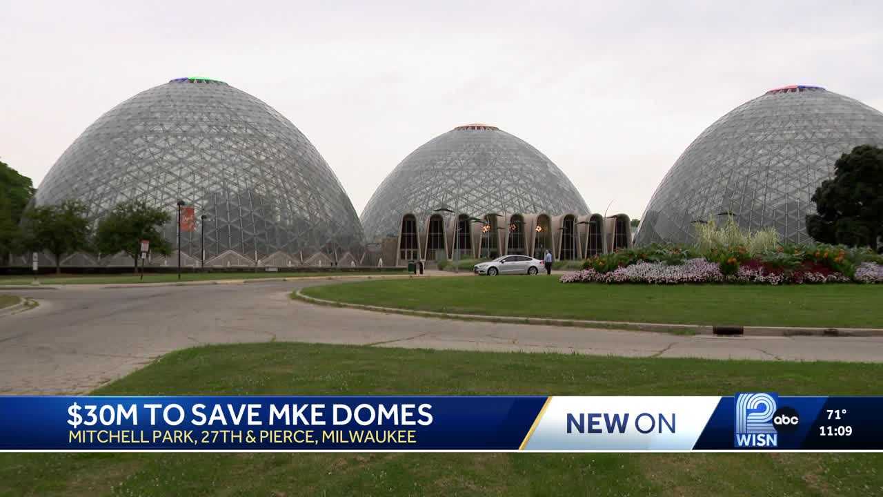 Milwaukee County commits $30 million to revamp Mitchell Park Domes