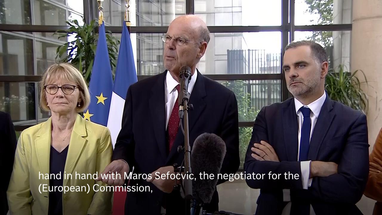 French finance minister: strong words exchanged during EU-US tariff ...