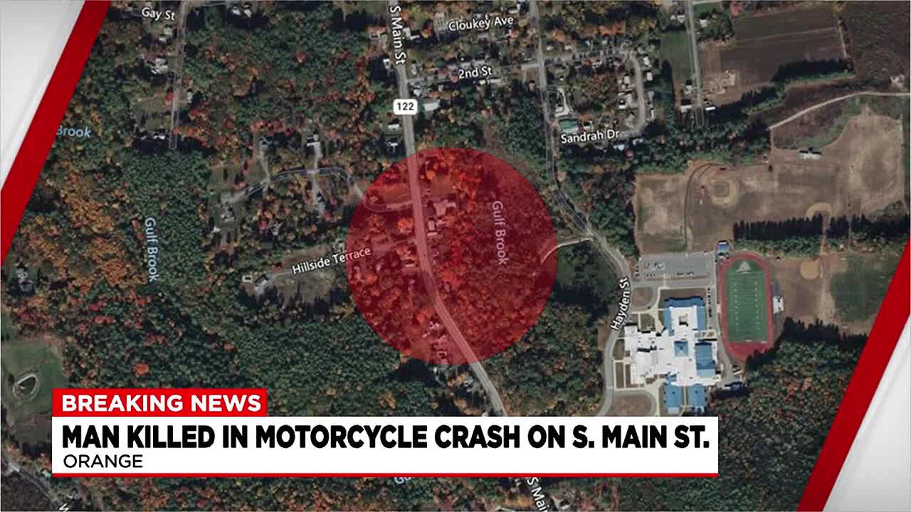 Man dead following Orange motorcycle crash