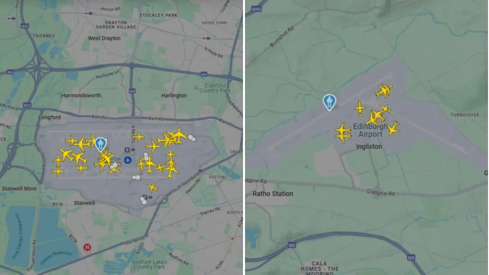 Nearly 130 flights cancelled after ‘radar issue’ hits UK air traffic ...