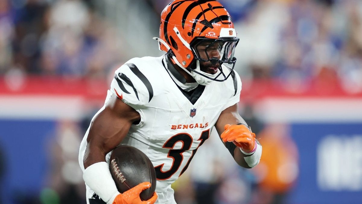 NFL: Bengals Release Zack Moss; Non-Football Injury May Have Played a Role