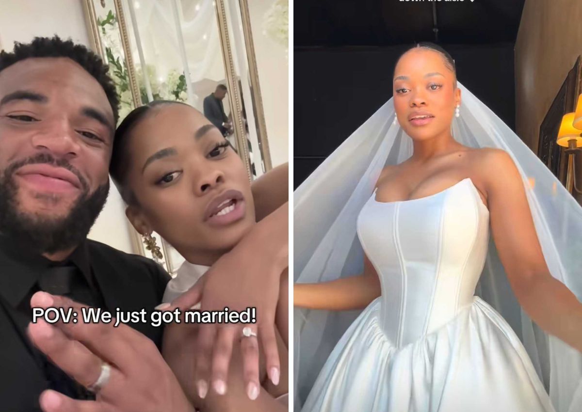 ‘Married by best friend’: Inside Springbok Vincent Tshituka’s wedding