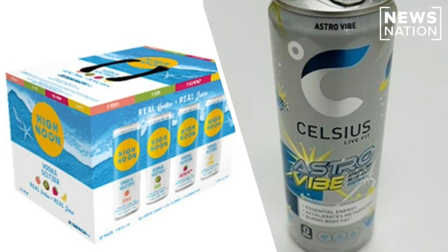 Celsius drinks, High Noon 12 packs recalled in Florida for undeclared ...