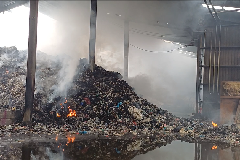 Building to be demolished to tackle waste fire ongoing for almost two weeks