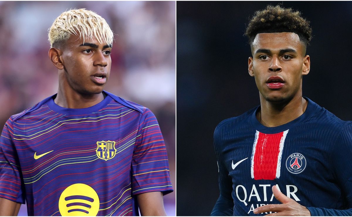 Who is better: Lamine Yamal or Desire Doue? PSG star drops two-word ...