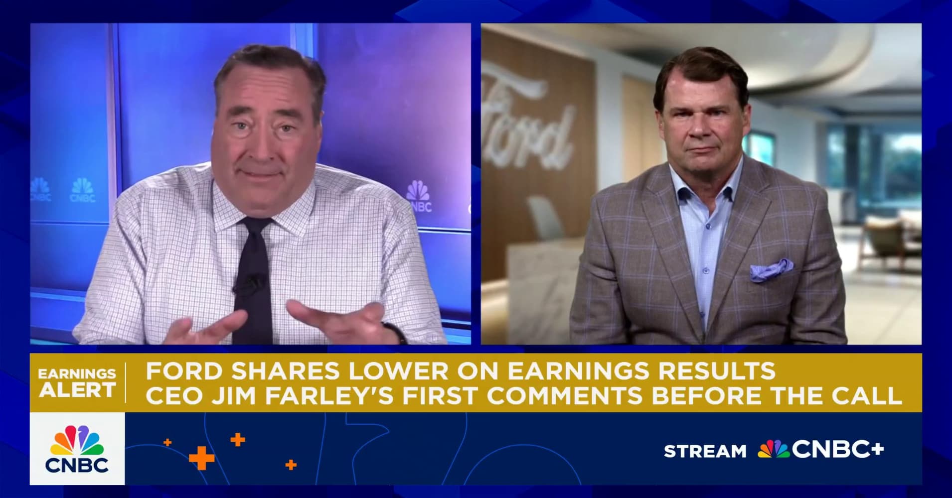 Ford CEO Jim Farley: I'm optimistic Trump administration is committed ...