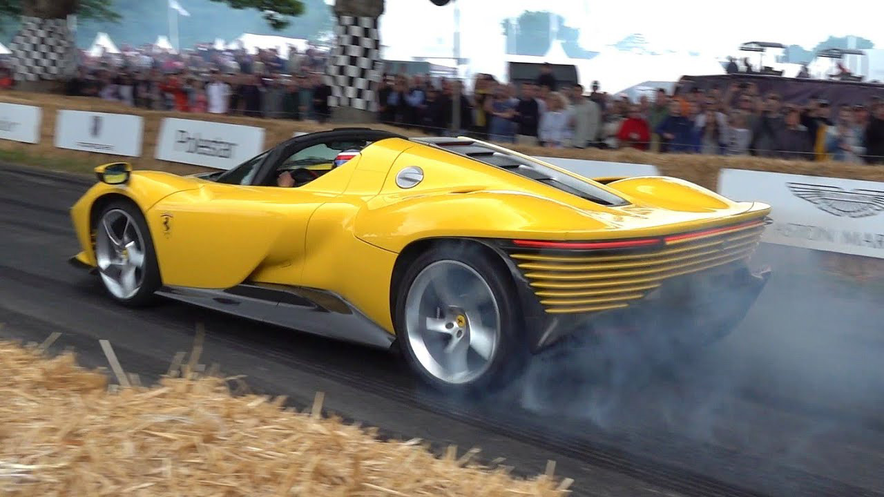 Ferrari Engine Sound Compilation at Goodwood Festival of Speed